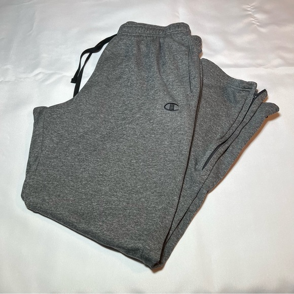 Champion | Pants | Mens Champion Solid Grey Sweatpants | Poshmark